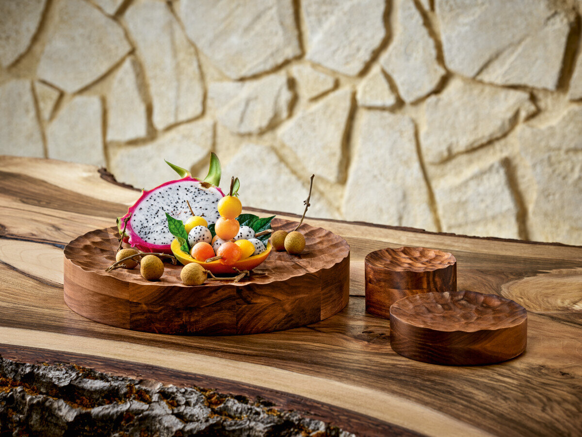 ELEVATE Collection: Wooden Plateaus for Impressive Food Presentations ...